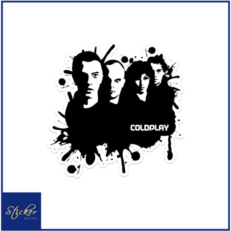 COLDPLAY Waterproof Vinyl Sticker | Shopee Philippines