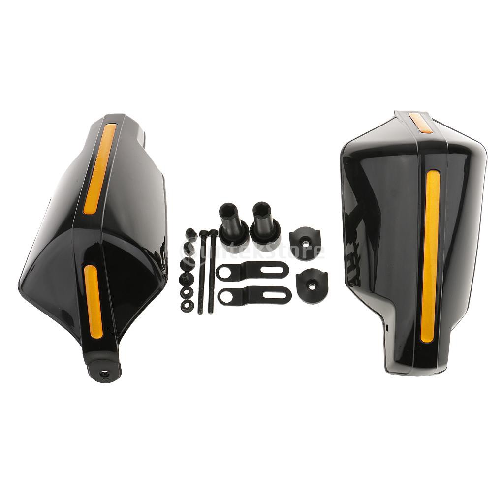 1 Pair Universal Motorcycle Scooter Hand Guards Handguard for 7/8 Bar ...