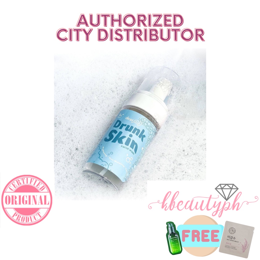 Dear Face Drunk Skin Facial Wash 100ml | Shopee Philippines