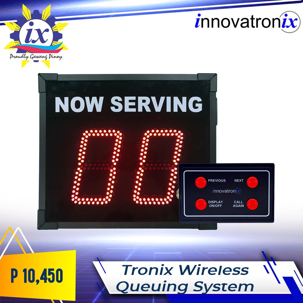 Tronix Wireless Queuing System | Shopee Philippines