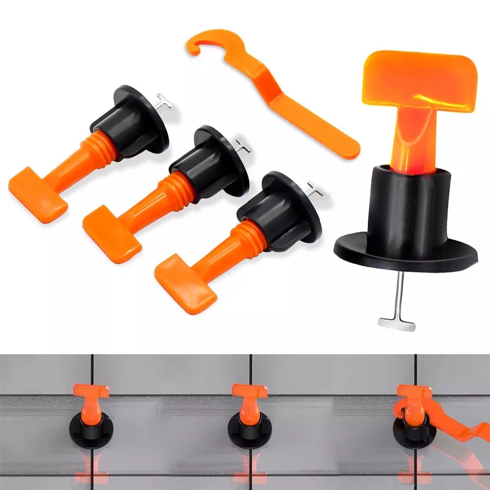 50Pcs Tiles leveller Mini Level Wedges Alignment Tile Spacers for Wall ...