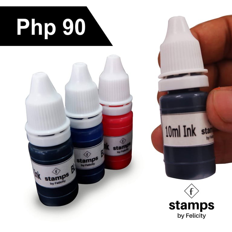 PHOTOSENSITIVE STAMP INK (10 ml) | Shopee Philippines