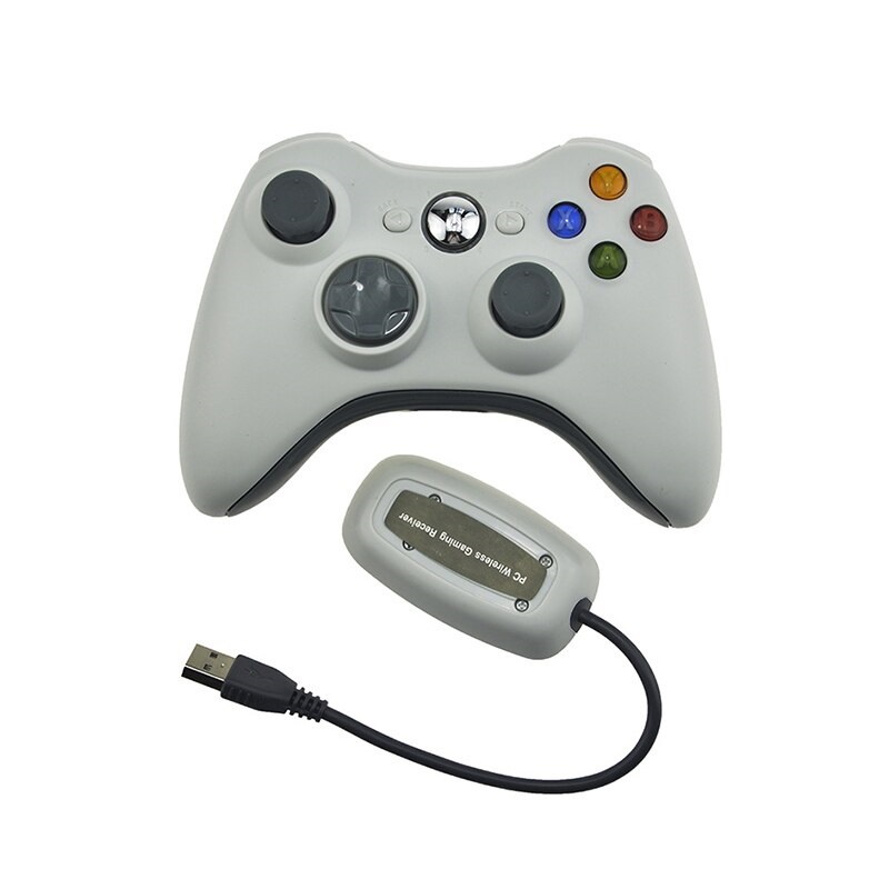 Xbox 360 Wireless Controller with receiver (White) | Shopee Philippines