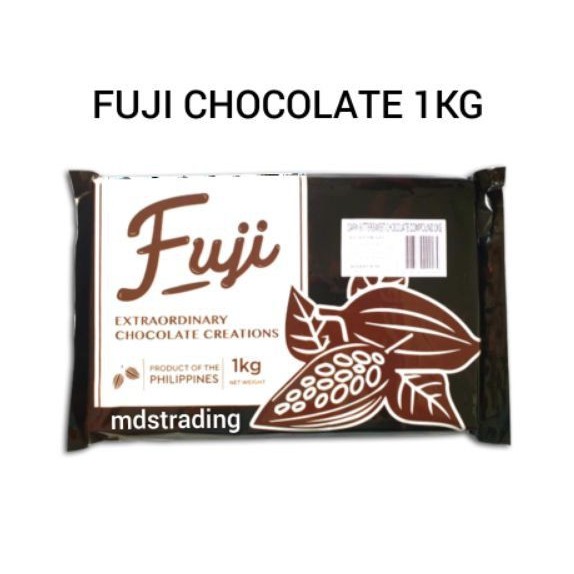 Fuji Chocolate - Dark Bittersweet, Semisweet & Milk 1kg | Shopee ...