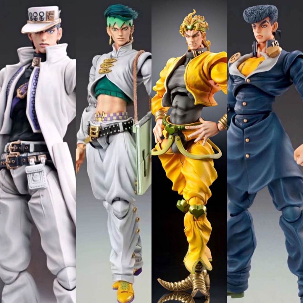 Anime JoJo Bizarre Adventure Action Figure Josuke Higashikata Kujo ...
