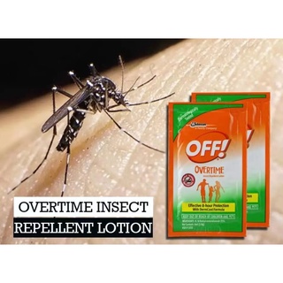 ( 1 DOZEN / 2 DOZEN ) OFF LOTION OVERTIME SACHET 6ml | Shopee Philippines