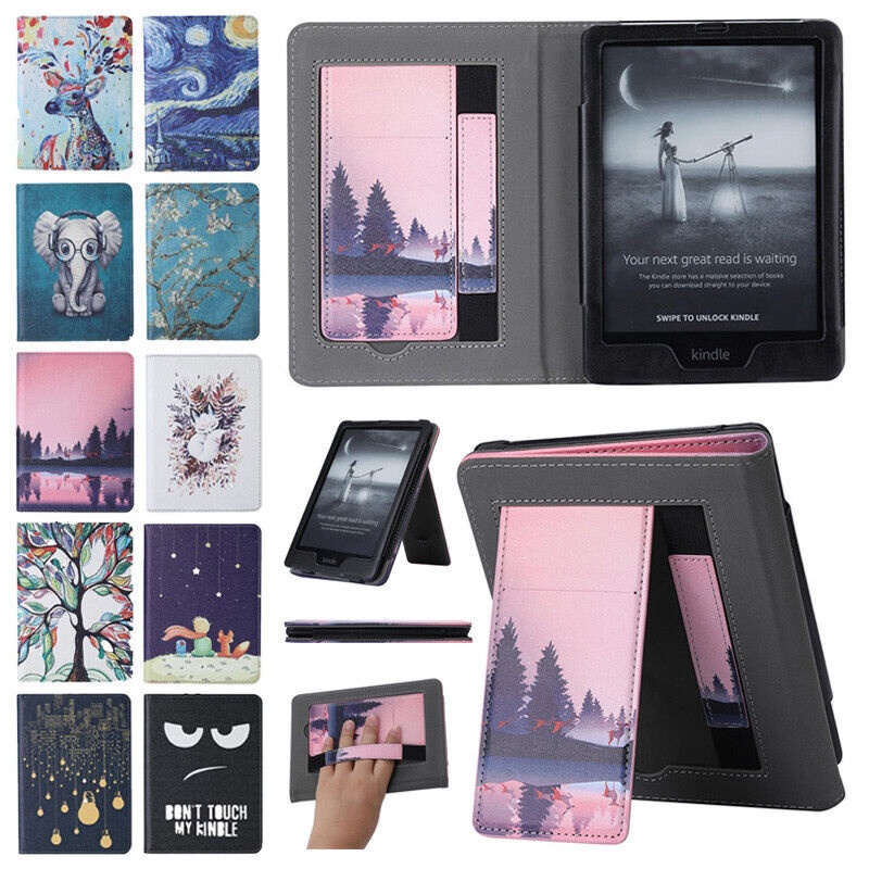 For All-new Kindle Paperwhite 1 2 3 4 2018 Smart Flip PU Case Handle ...