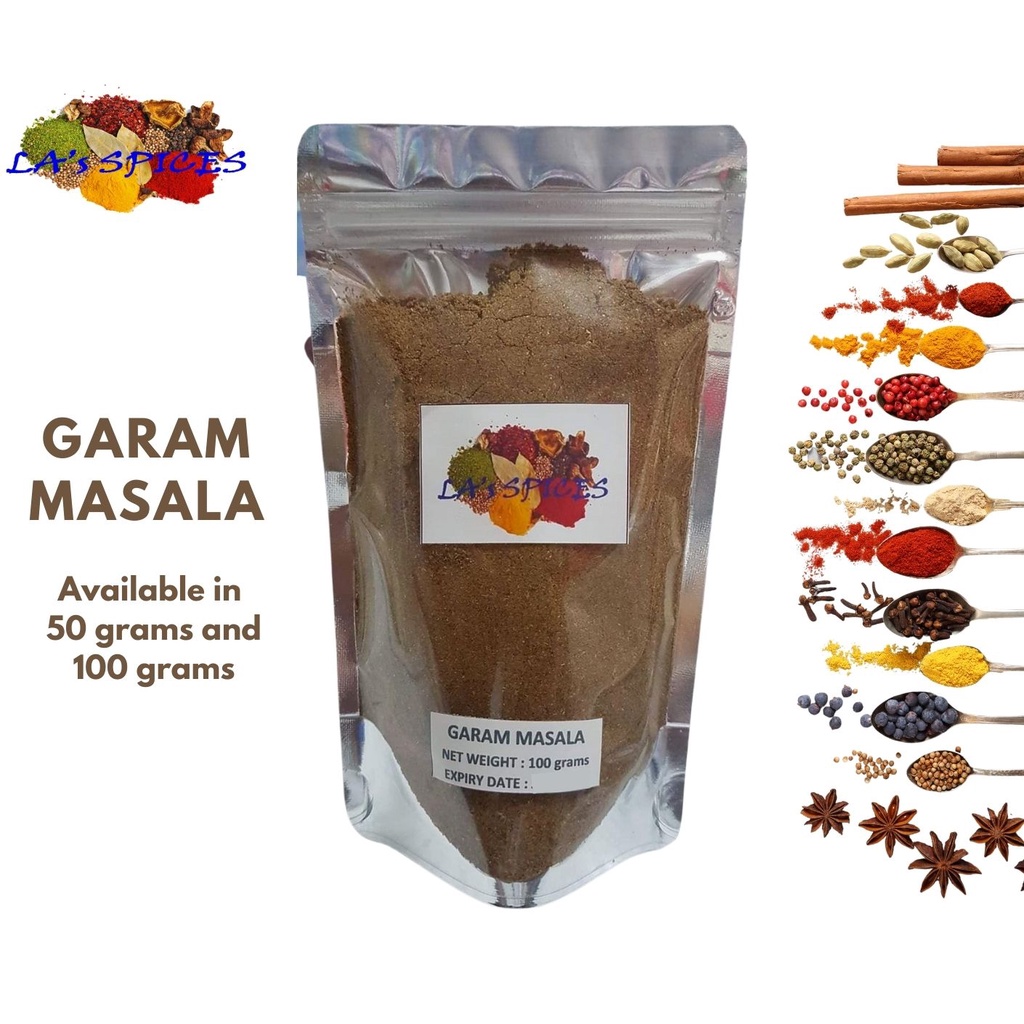 Garam Masala - 50 grams, 100 grams and 250 grams | Shopee Philippines