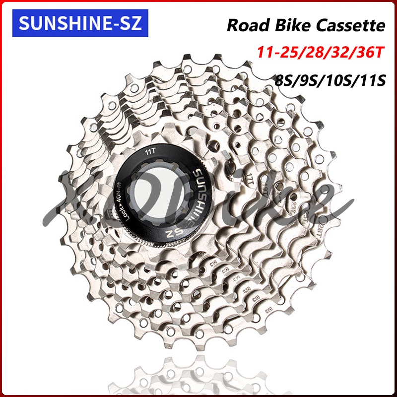 Sunshine Road Bike 8S/9S/10S/11S Cassette 9Speed 10Speed Cogs Roadbike ...