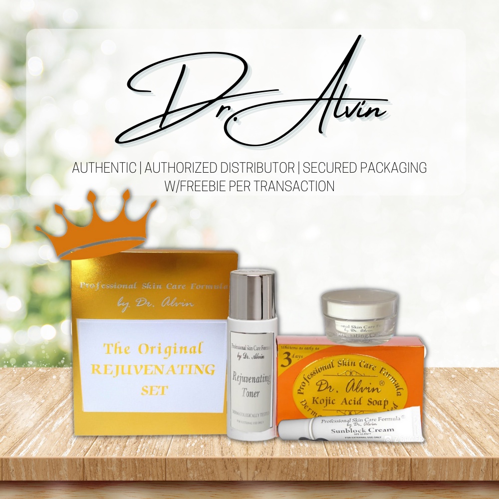Dr. Alvin Rejuvenating Set w/Freebie [AUTHENTIC] | Shopee Philippines