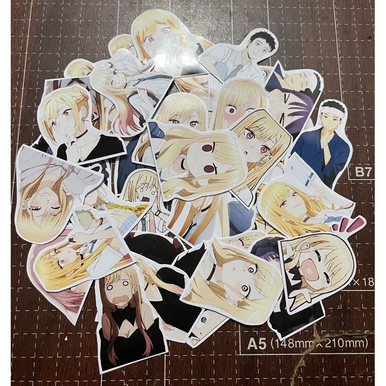 My Dress-Up Darling Anime Sticker Pack (35pcs) | Shopee Philippines