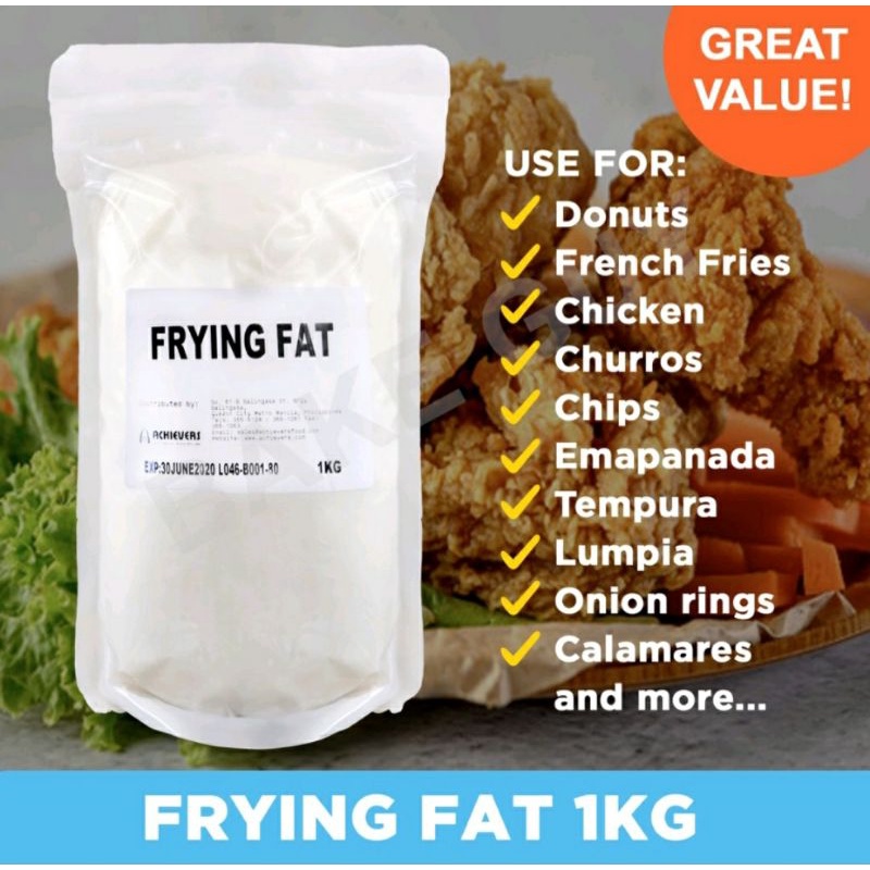 Achievers Frying Fat 1kg | Shopee Philippines