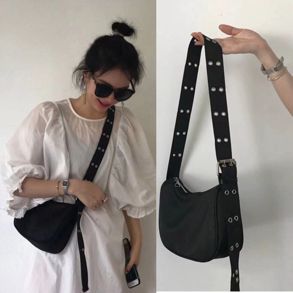 Ladies simple black handbag Korean design | Shopee Philippines