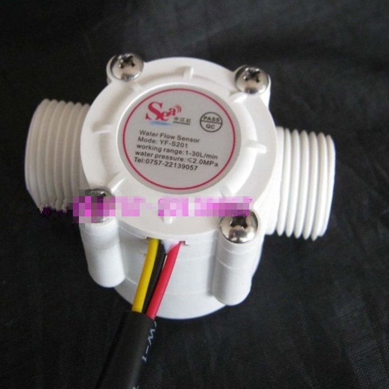 Water Flow Meter Sensor Counter Indicator Flowmeter fuel pool float ...