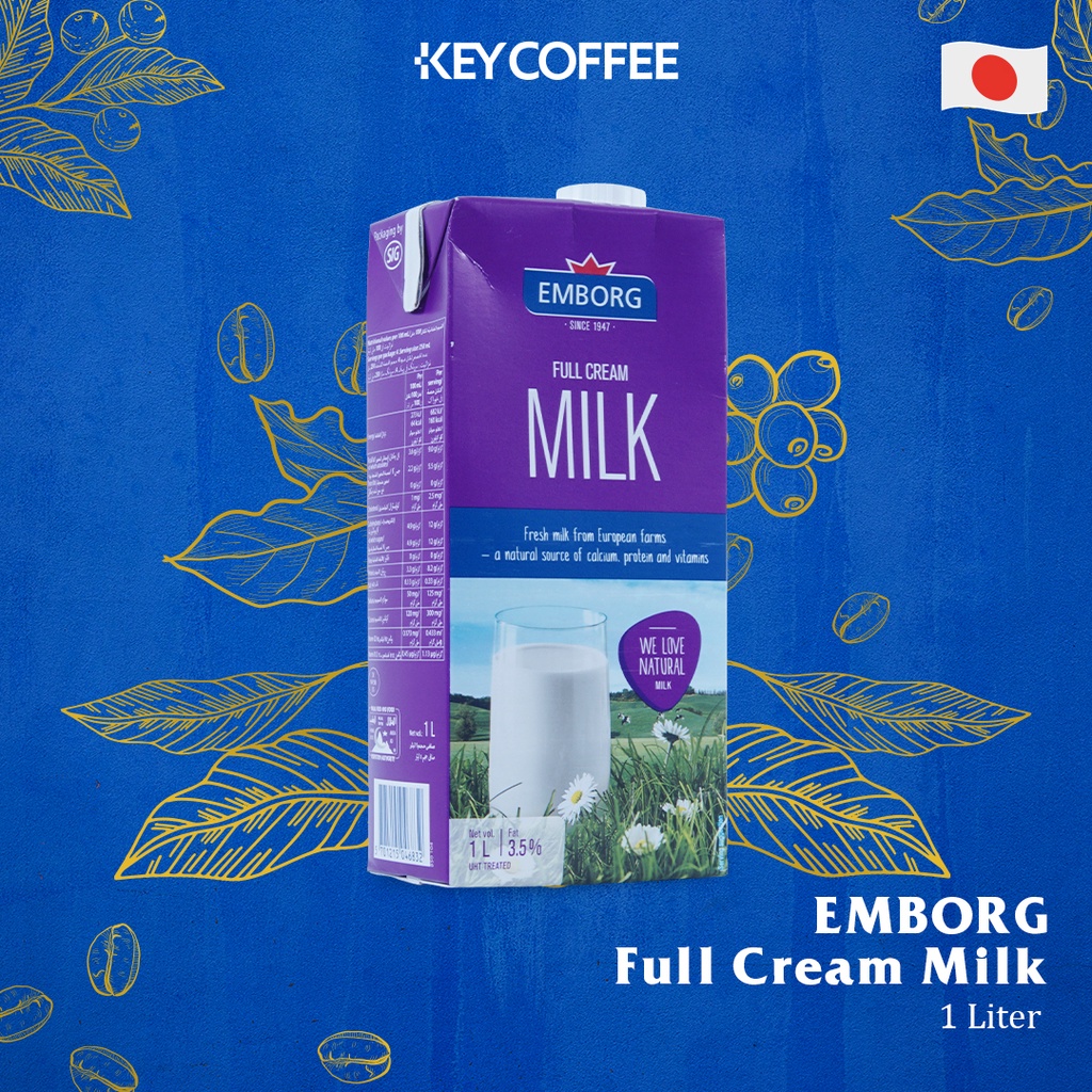Emborg Full Cream Milk 1L | Shopee Philippines