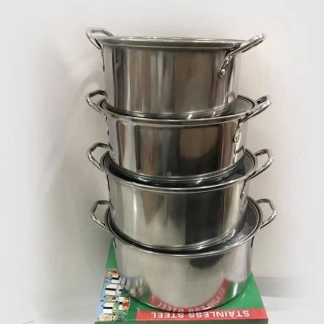 8in1 Shallow Glass Stock Pot Casserole Pan Food Warmer Stockpot COD ...