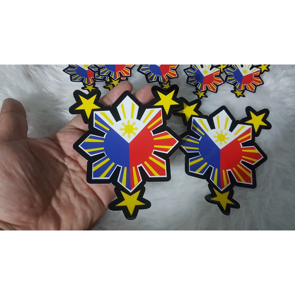 ph flag inspired sticker packs. | Shopee Philippines