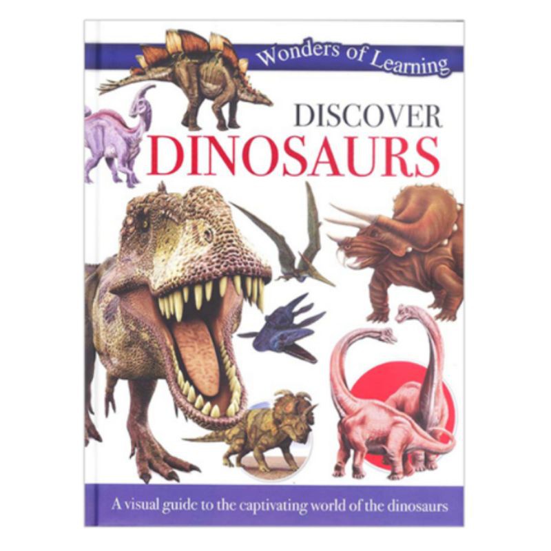 Discover Dinosaurs Padded Harcover Children's Book | Shopee Philippines