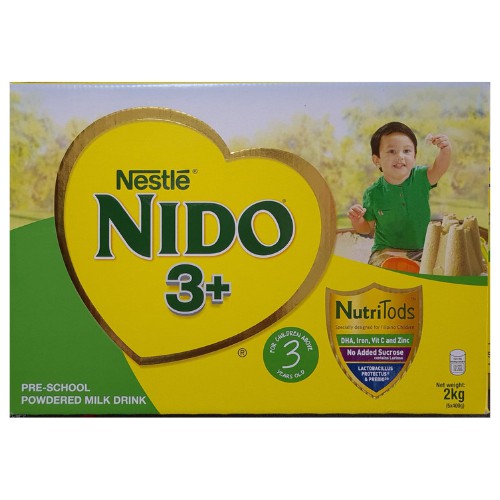 Nido 3+ Powdered Milk Drink (2kg) | Shopee Philippines