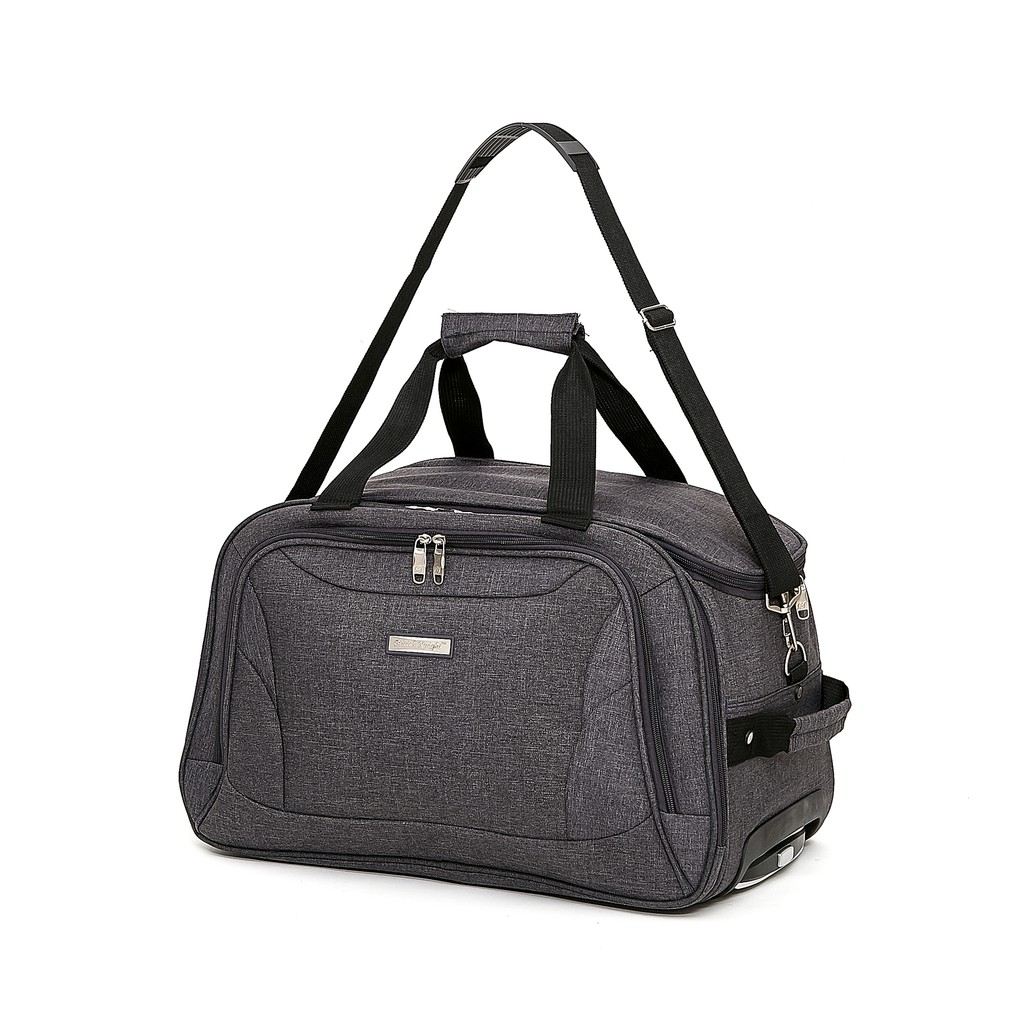 British Knight Betb804 20"(Medium) Dark Gray Wheeled Duffle Bag Trolley ...