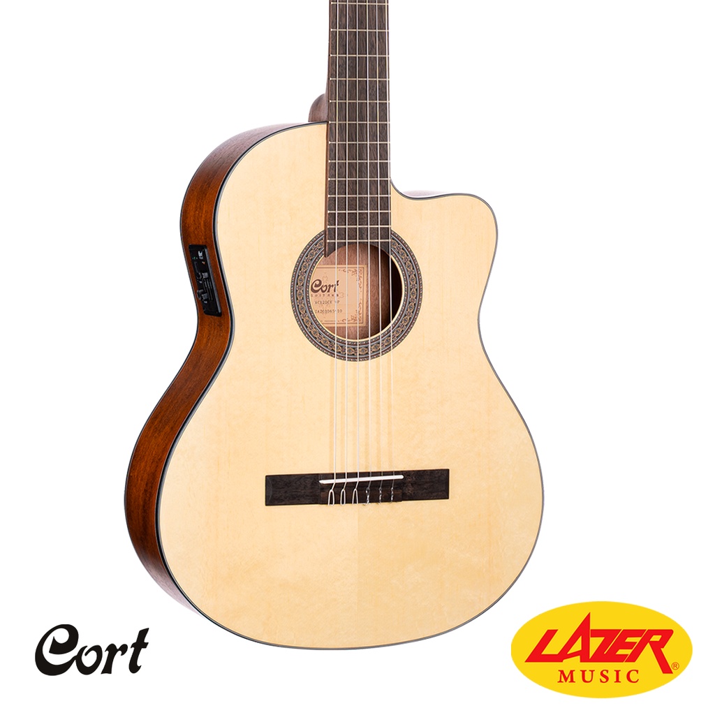 Cort AC120CE Classical Guitar With Pickup And Bag -AC120CE-OP- | Shopee ...