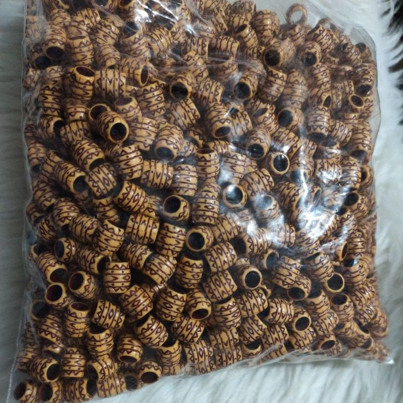 PLASTIC WOODEN BEADS | Shopee Philippines