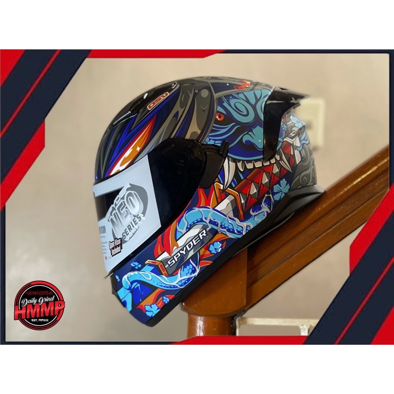 Spyder Rogue Neo Hanya Full Face Dual Visor Helmet | Shopee Philippines