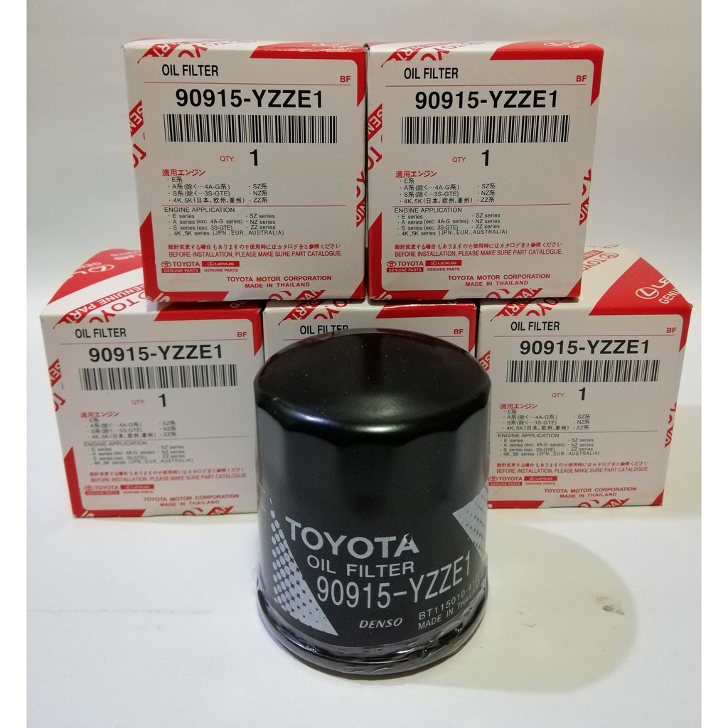 Oil Filter (90915-YZZE1) for Toyota Vios, Altis, and Yaris | Shopee Philippines