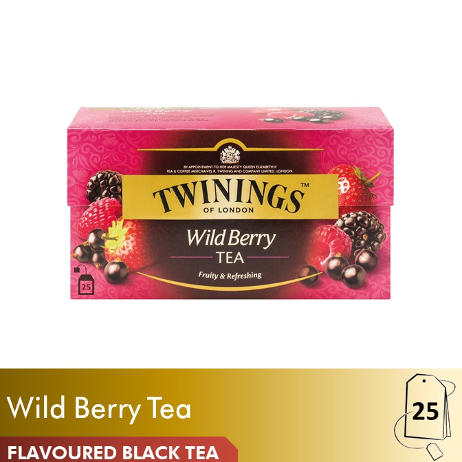 Twinings Wild Berry Tea 25s | Shopee Philippines