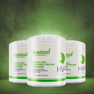 Bremod Protein Hair Mask 450g with Bremod Argan oil Serum 100ml Care ...
