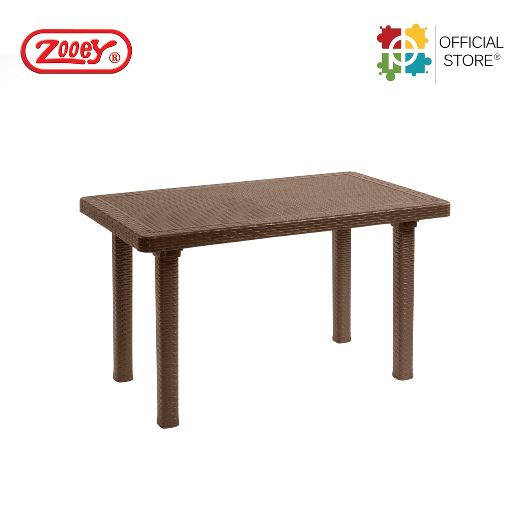 Zooey Palmera Rattan Table 6 seater Stock No. 748/ 30x50 | Shopee ...