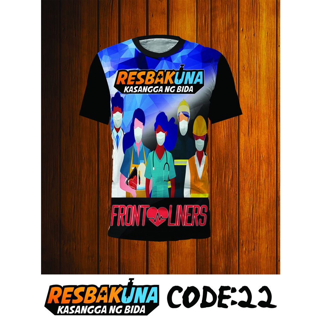 RESBAKUNA KASANGGA NG BIDA SUBLIMATION TSHIRT V4 | Shopee Philippines