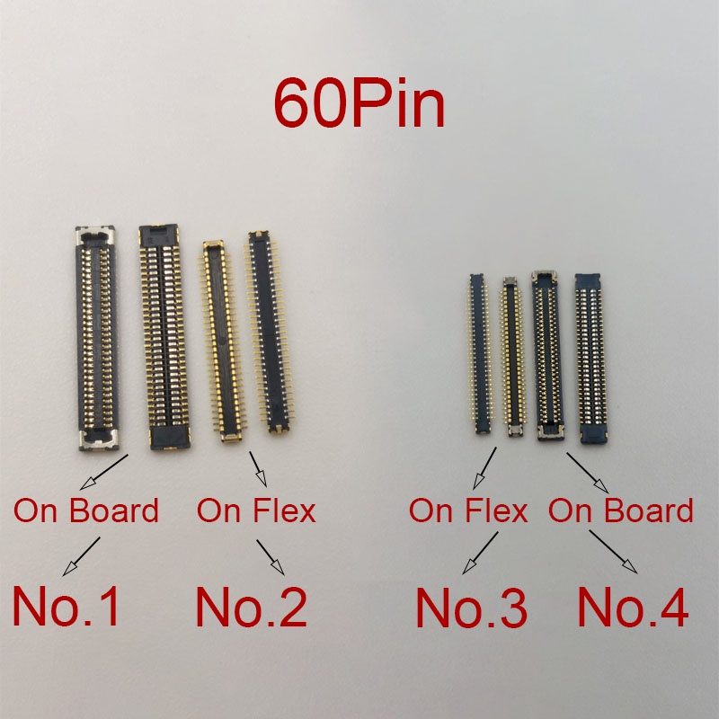 LCD Display Screen Flex FPC Connector On Motherboard For Samsung Galaxy ...