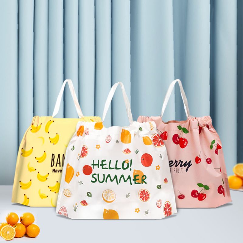 50pcs per pack#lunch box drawstring packaging plastic bag # shopping ...