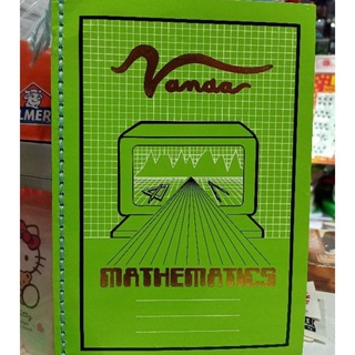 Vanda mathematics graphing notebook spiral and yarn 80leaves with ...