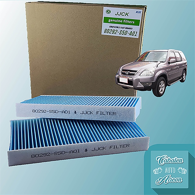 Cabin Aircon filter for Honda CRV Gen 2 (JJCK BLUE HEPA) | Shopee ...
