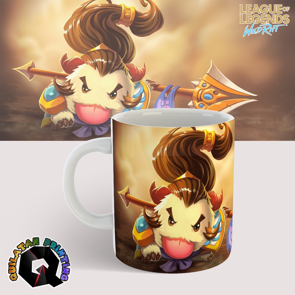 League of Legends Wildrift Poro Hero Xin Zhao Mug/Magic Mug | Shopee ...