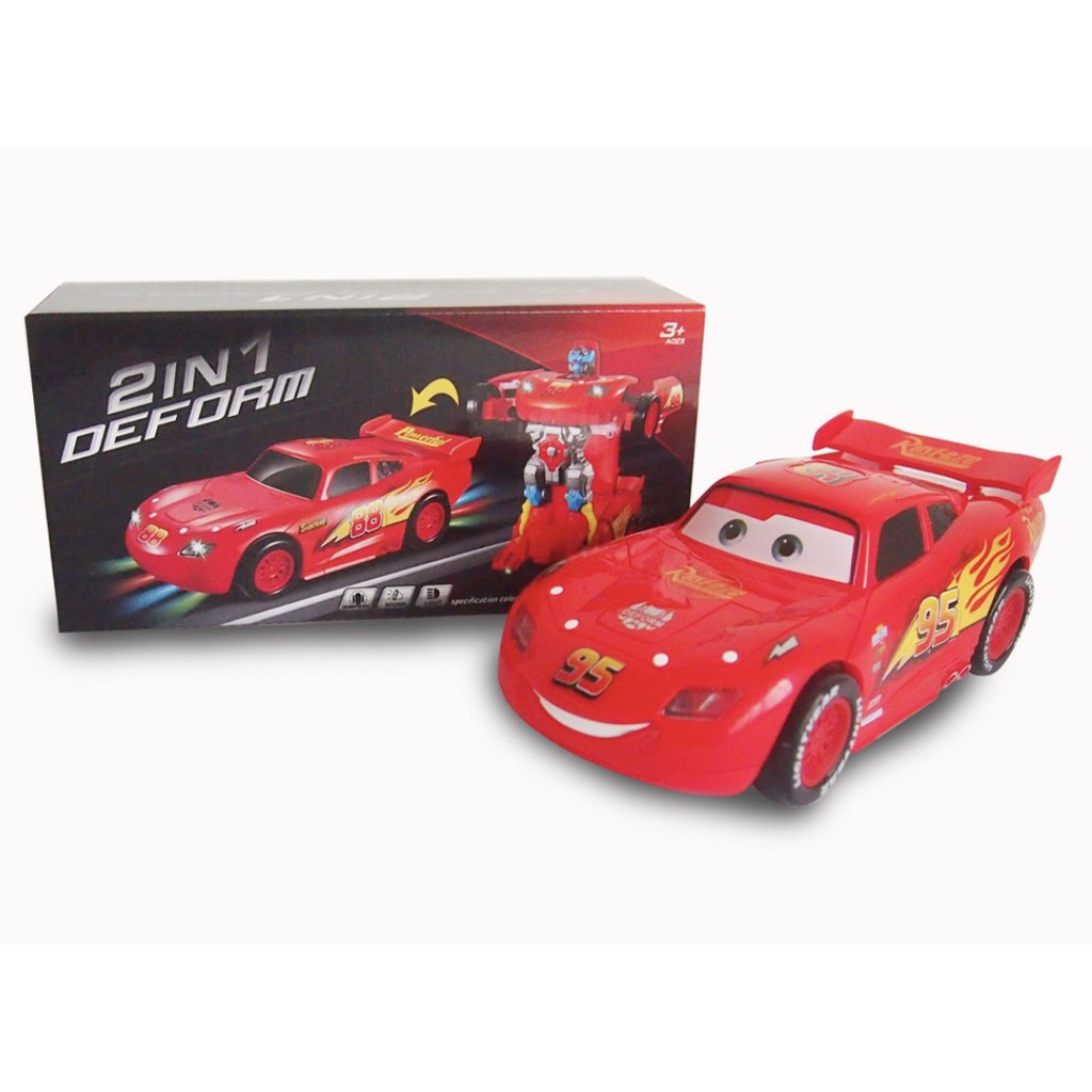 2in1 McQueen robot tranformen cars | Shopee Philippines