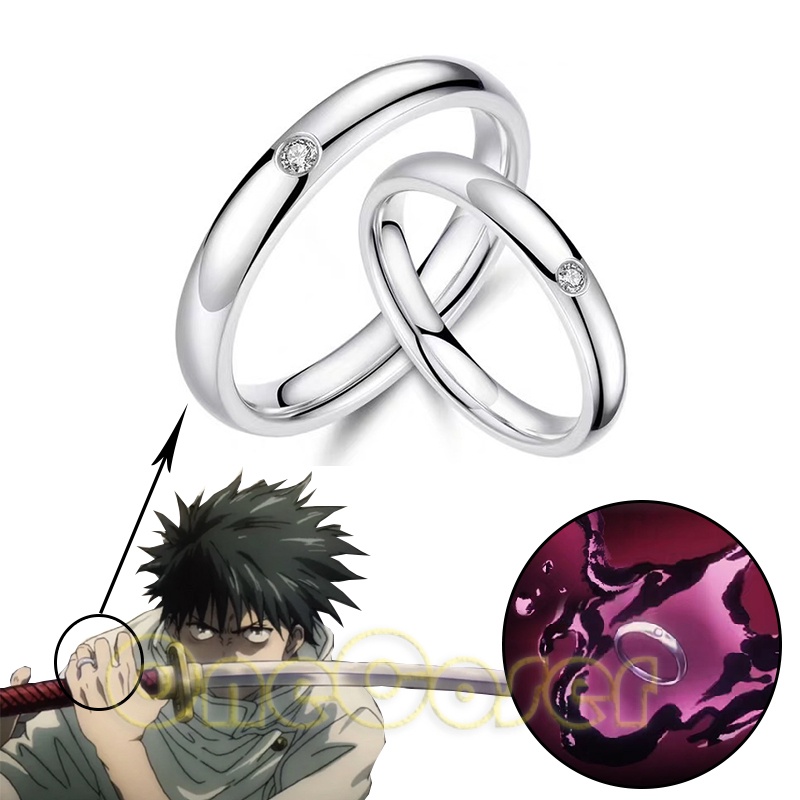 Jujutsu Kaisen Okkotsu Yuta Orimoto Rika Ring Jewelry Couples Ring Gift ...