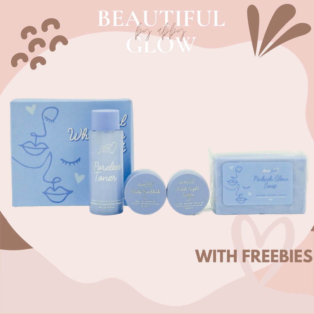 Dear Face Facial Whitening Set | Shopee Philippines