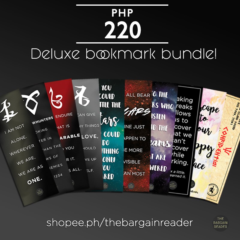 Deluxe Bookmark Collection | Shopee Philippines