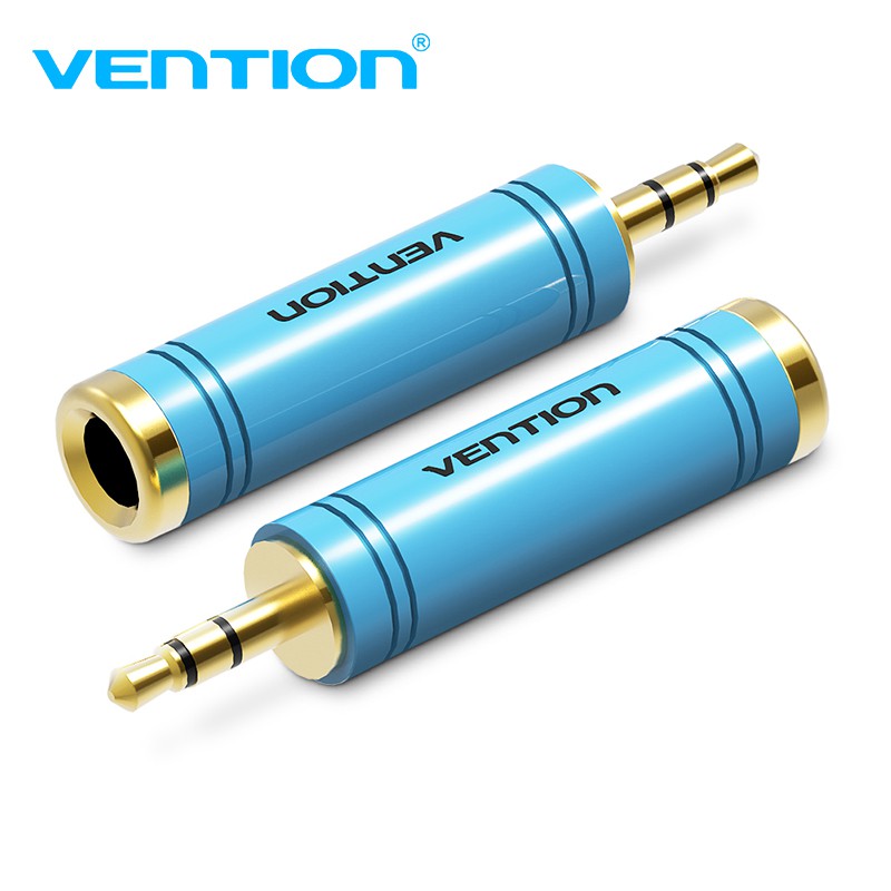 Vention 3.5mm Male to 6.5mm Audio Adapter Jack Stereo Converter For Microphone | Shopee Philippines