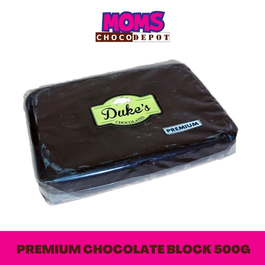 Premium Chocolate Block 500g (FOR BAKING AND READY TO EAT) | Shopee ...