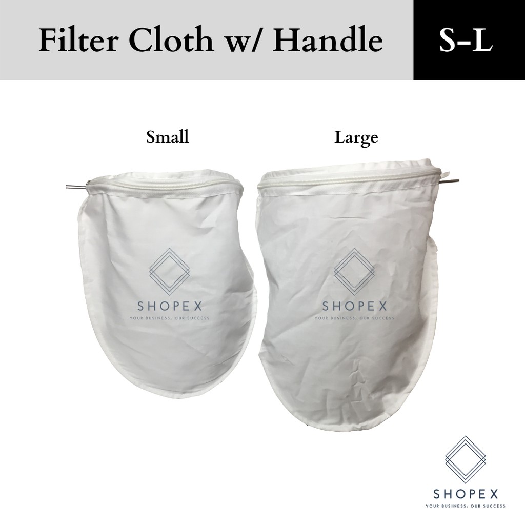 Teabag Filter Cloth w/ Stainless Handle coffee filter / milk tea teabag ...