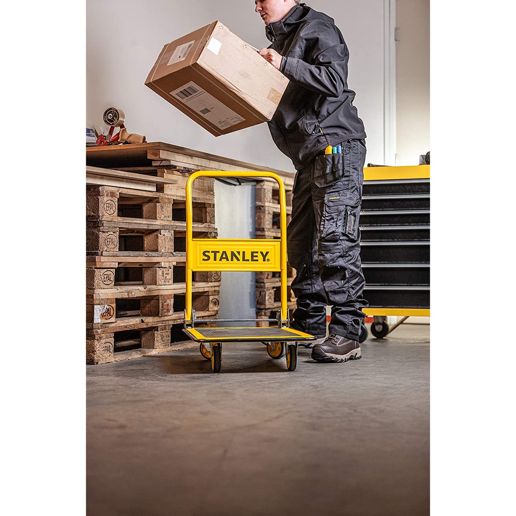 Stanley Heavy Duty Platform Truck Trolley 300kg. Capacity SXWTD-PC528 ...