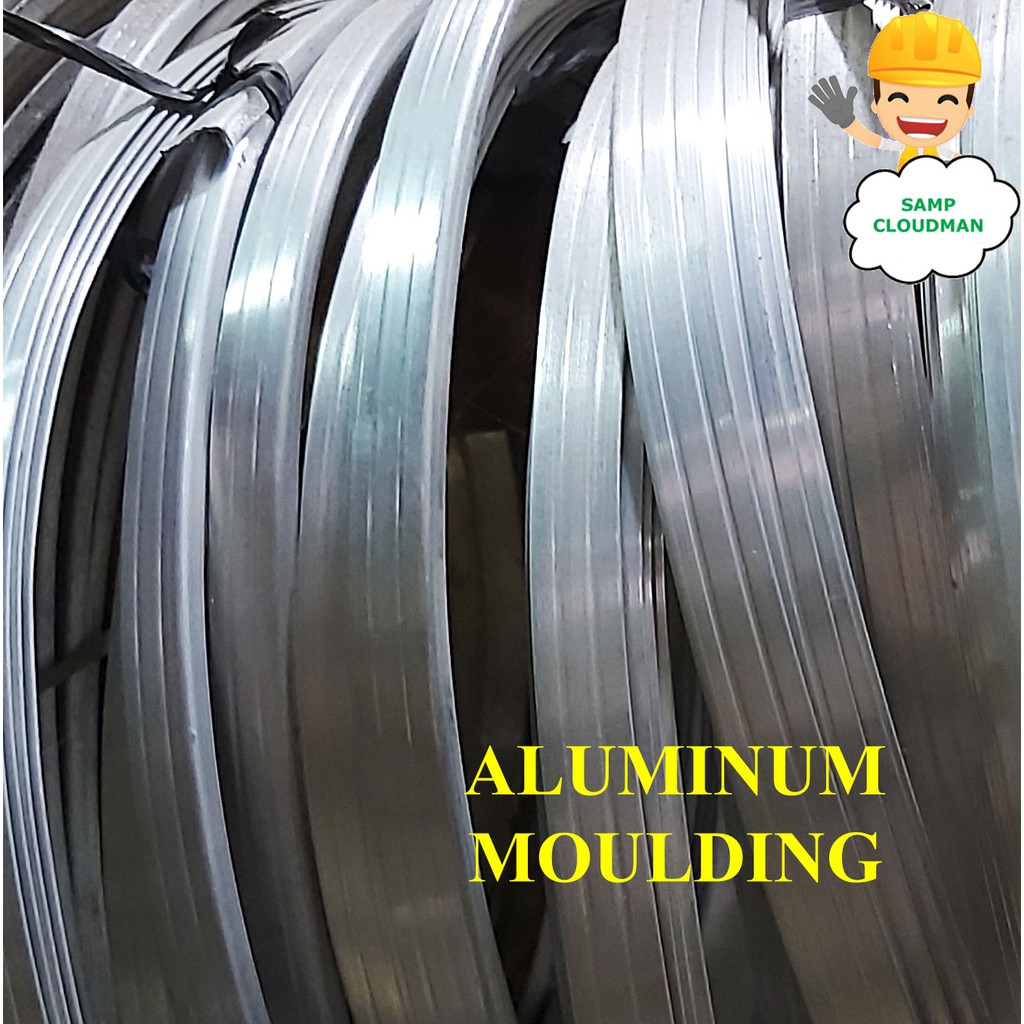 Aluminum Moulding 3/4, 1/2 x 12 Ft. Table Edge Aluminum Frame Moulding ...