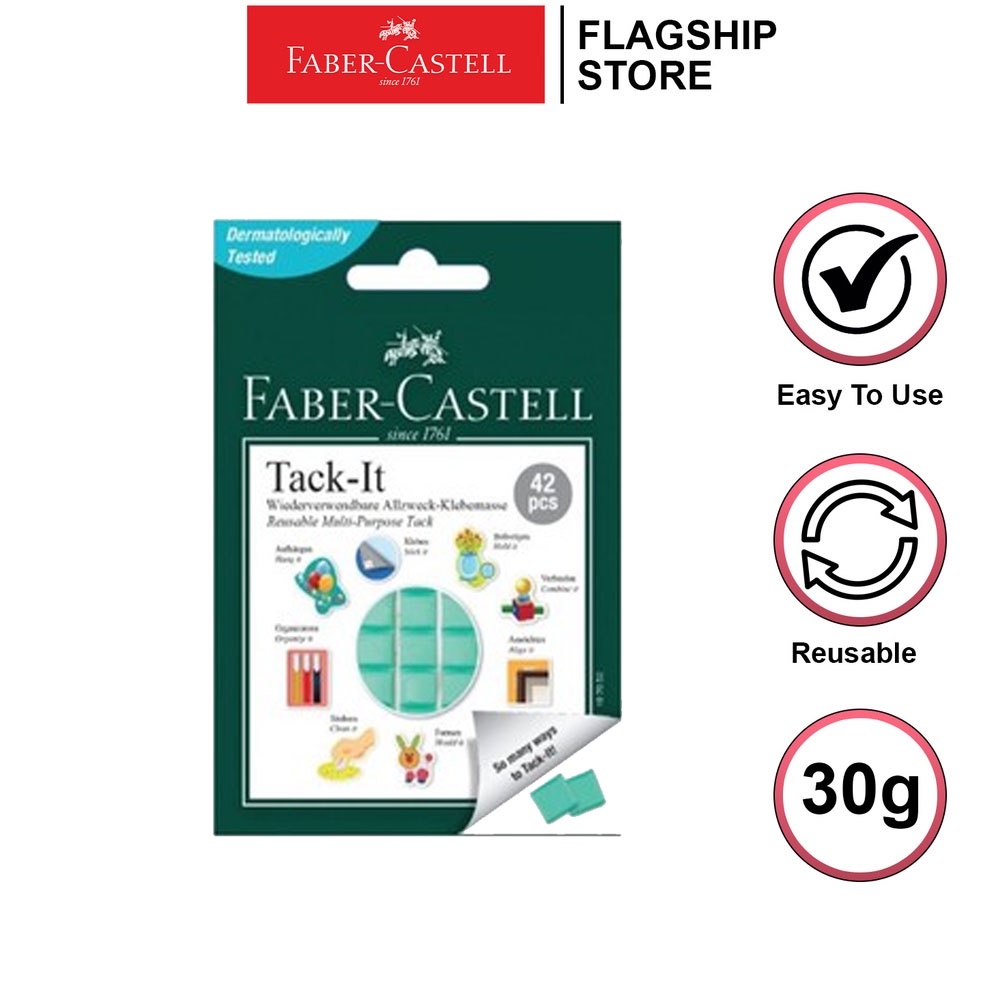 Faber-Castell Tack It 20g (new 30g) [12187052] | Shopee Philippines