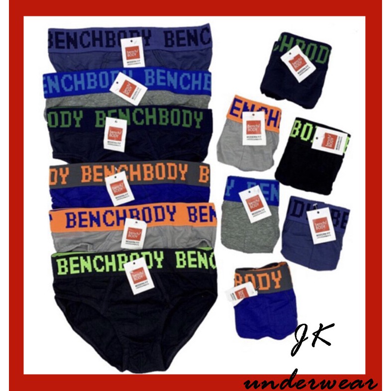 BENCH BODY Brief For Men (6pcs) | Shopee Philippines