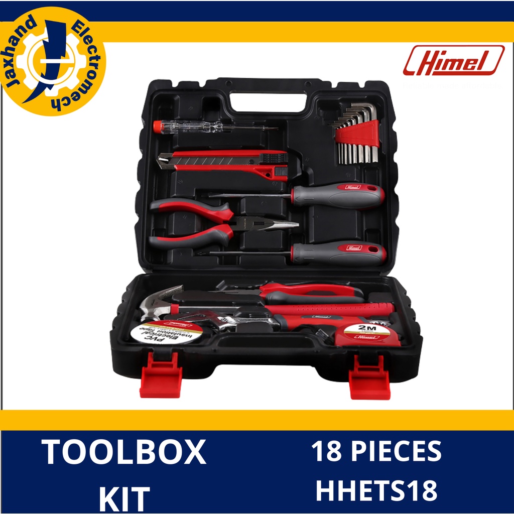 Himel Tool Set 8pcs / 18pcs Model: HHETS Tool Box kit | Shopee Philippines