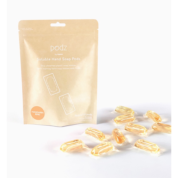 Podz Soluble Hand Soap Pods (Mandarin Rind) | Shopee Philippines